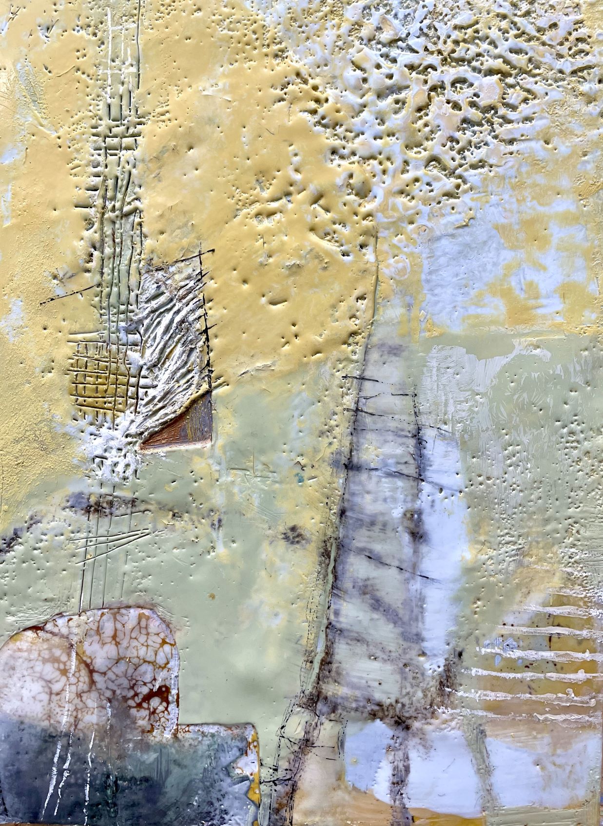 New Encaustic Abstract Art by Anne Stine – February 2023 – Anne Stine ...